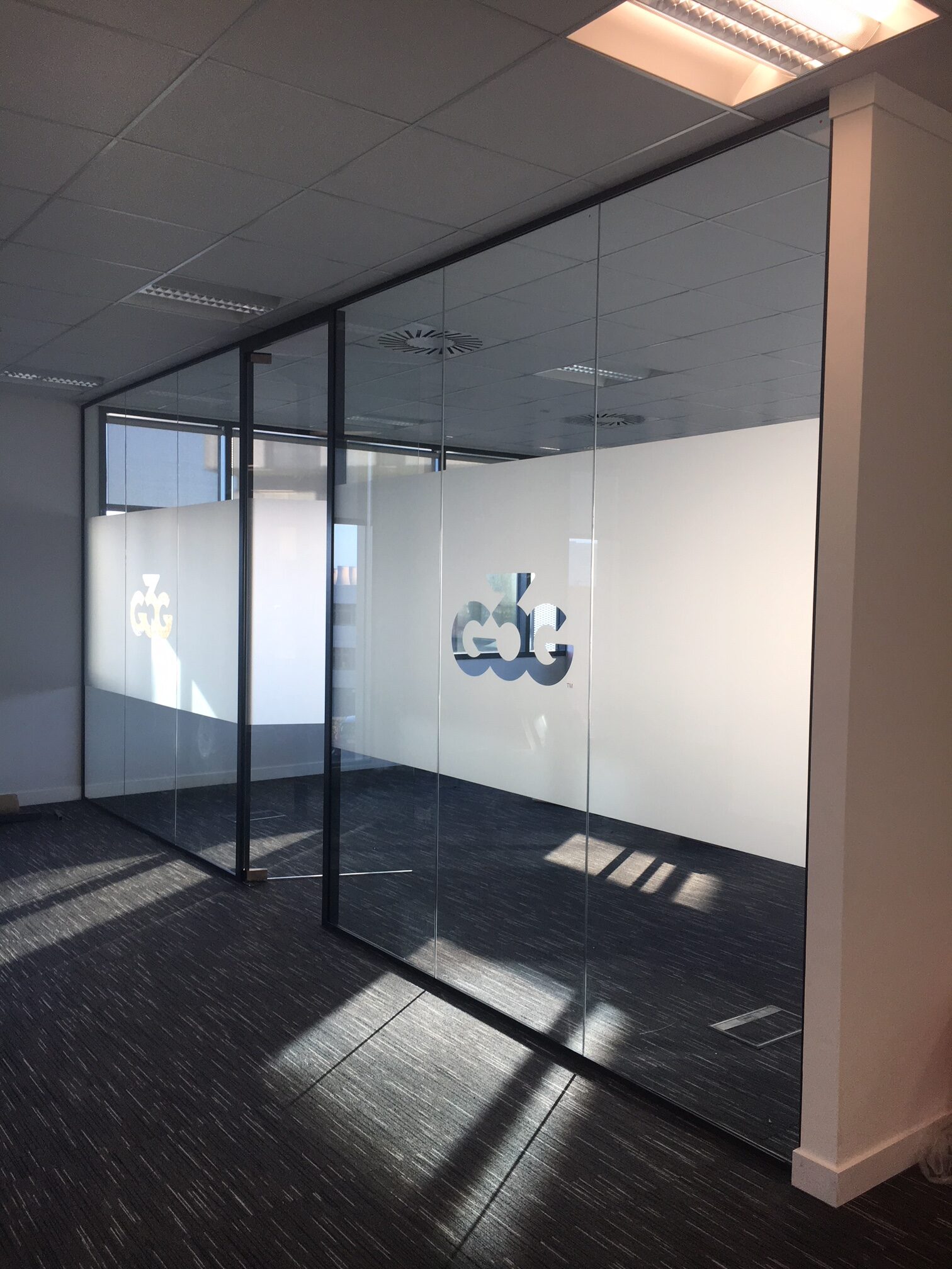 Black Framed Glass Partitions | Altitude Glass