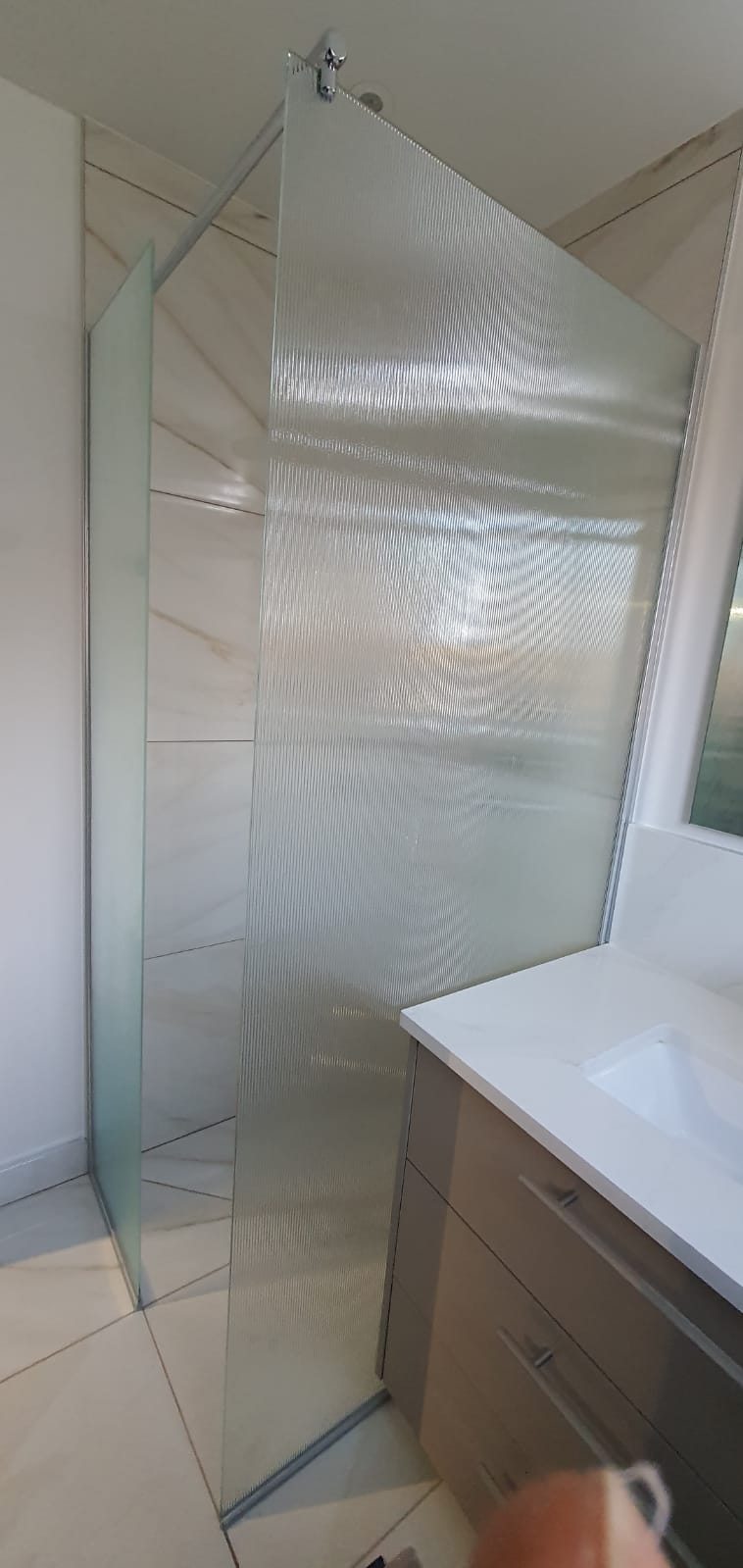 Reeded Glass Mirrors | Altitude Glass | Bronze Tinted