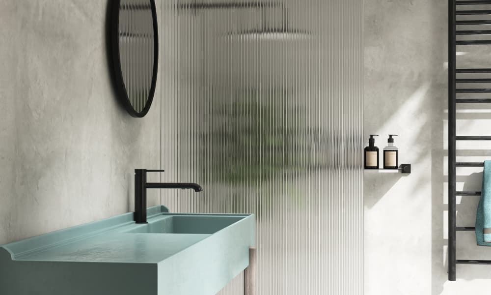 Reeded Glass Mirrors | Altitude Glass | Bronze Tinted