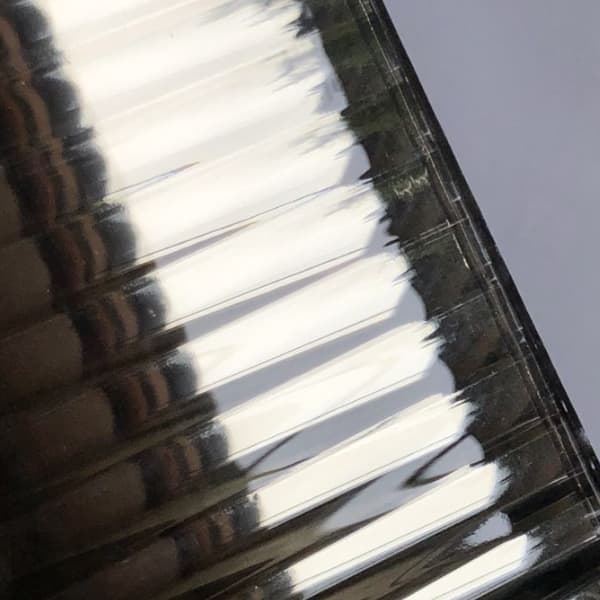 Reeded Glass Mirrors | Altitude Glass | Bronze Tinted