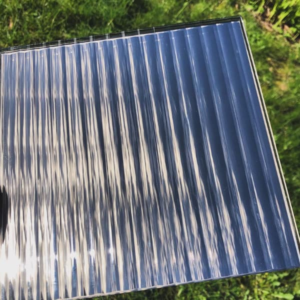 Reeded Glass Mirrors | Altitude Glass | Bronze Tinted