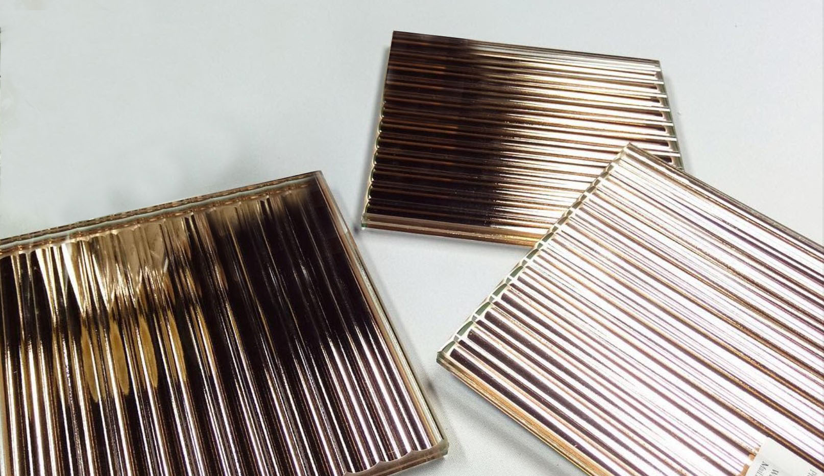 Reeded Glass Mirrors | Altitude Glass | Bronze Tinted